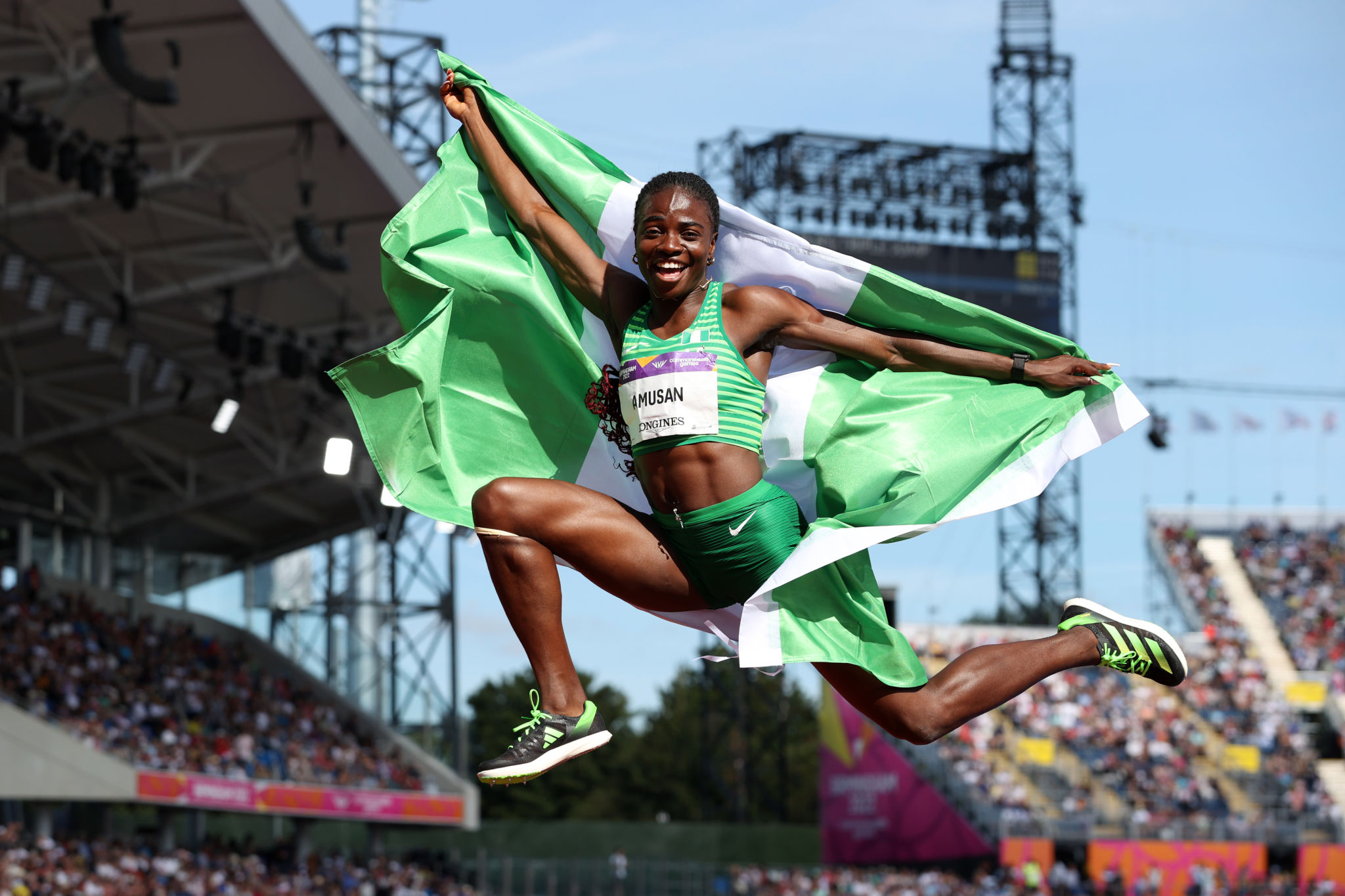 Tobi Amusan Wins 100m Hurdles Gold Breaks Commonwealth Games Record